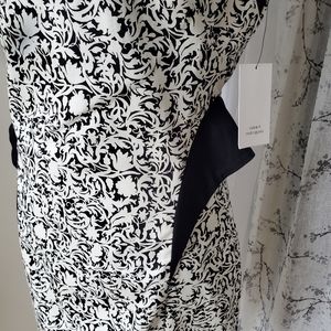 Robert Rodriguez | Dresses | Robert Rodriguez Printed Black And White ...